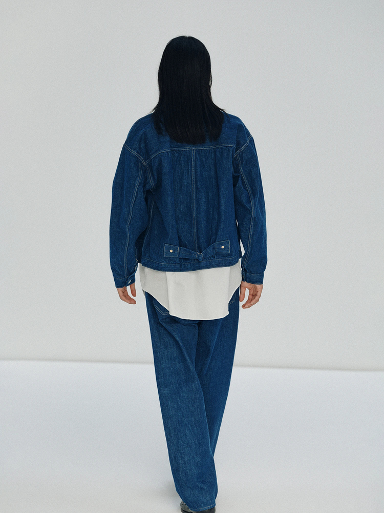 本藍Denim 5P Zipper Front Denim Pants | BOTTOMS | KAPTAIN 本藍Denim 5P Zipper Front Denim Pants | BOTTOMS | KAPTAIN