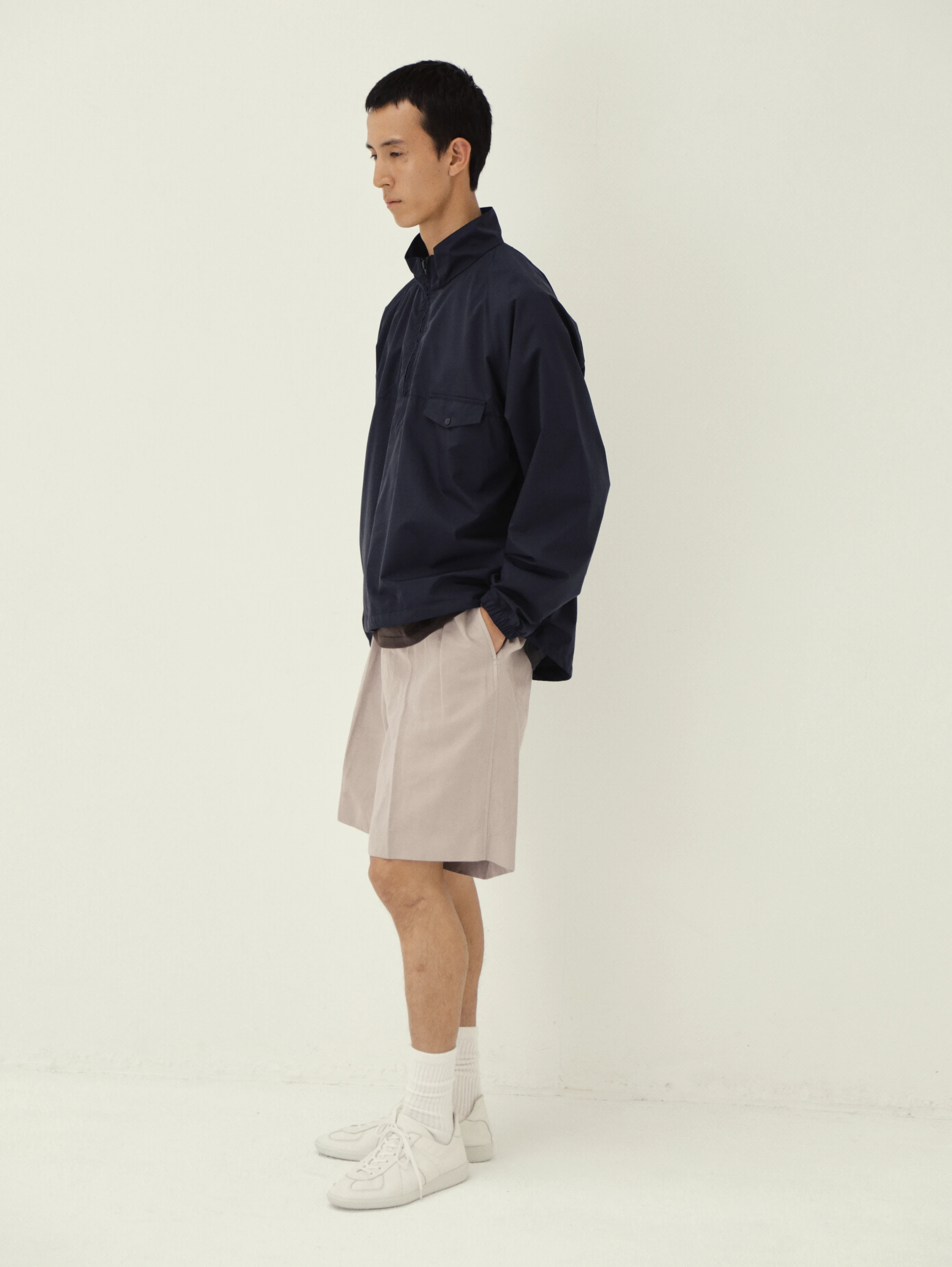 SILK POLY PULLOVER | OUTER WEAR | KAPTAIN SUNSHINE ONLINE STORE